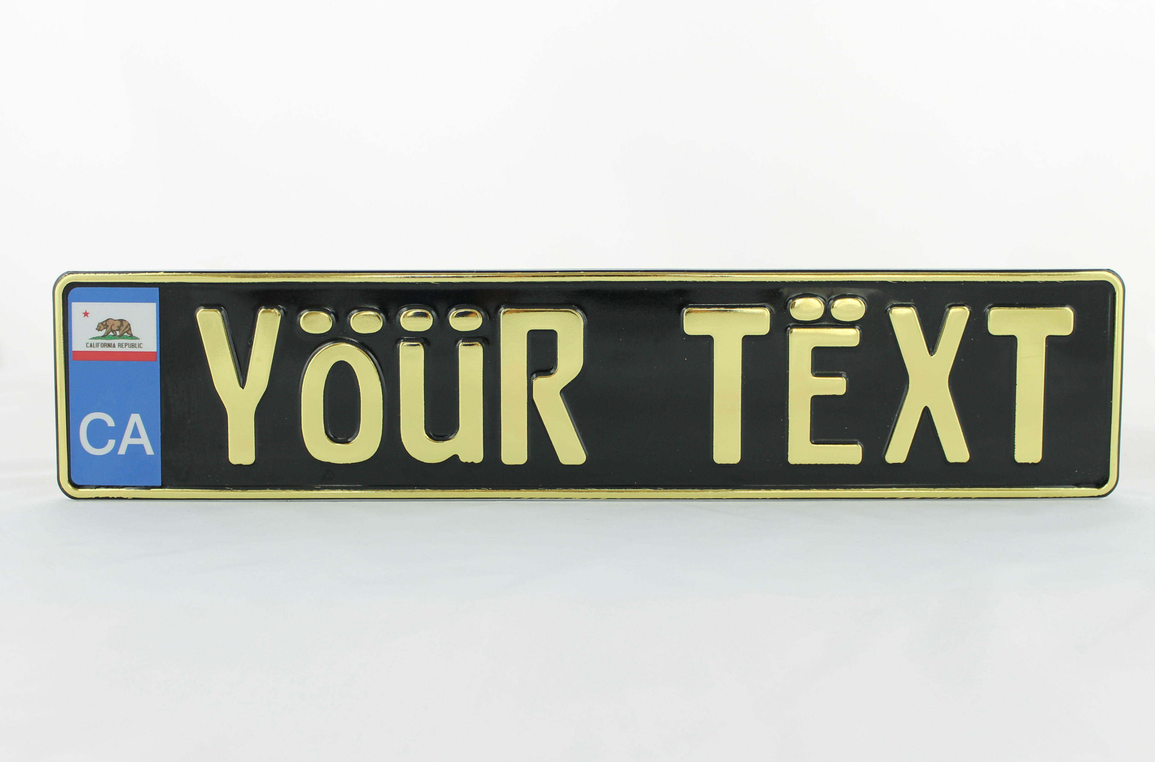 Custom Embossed European License Plates at Jose Cyr blog